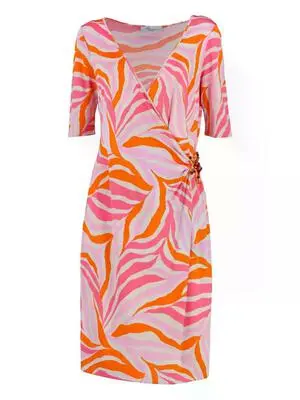 Blumarine Tie Detailed Day Dresses