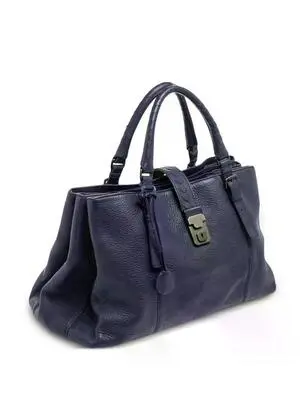 Women's Blue Leather Bags