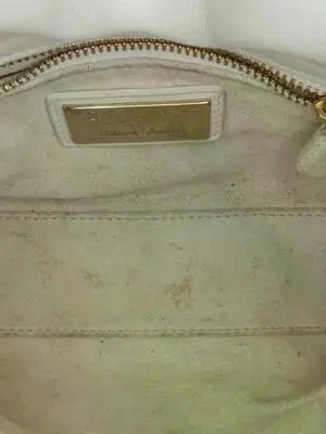 Dior 2018 Dioramour Mini Lady Satchel - White