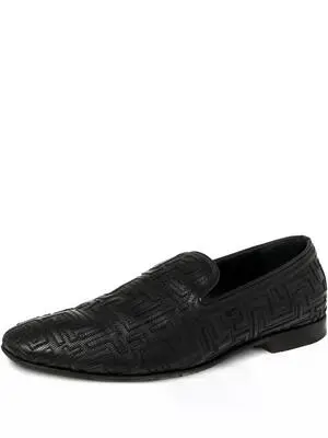 Versace Leather Loafers