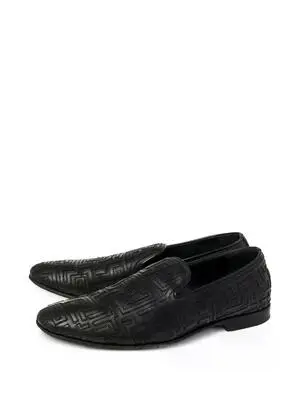 Versace Leather Loafers