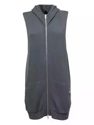 Emporio Armani Zip Up Vests For Women