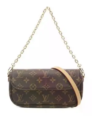 LOUIS VUITTON 2021 Ivy Wallet On Chain - Brown