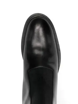JIL SANDER Chunky Leather Boots