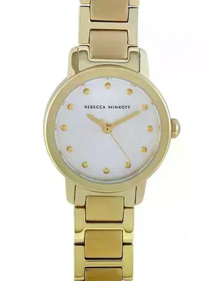 Rebecca Minkoff Stainless Steel Watch - White