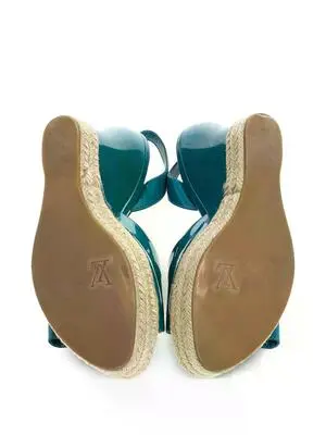 LOUIS VUITTON 120mm Leather Sandals