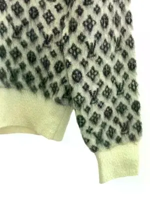LOUIS VUITTON 2010s Monogram Wool Sweater