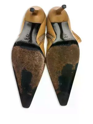 Casadei 105mm Leather Ankle Boots