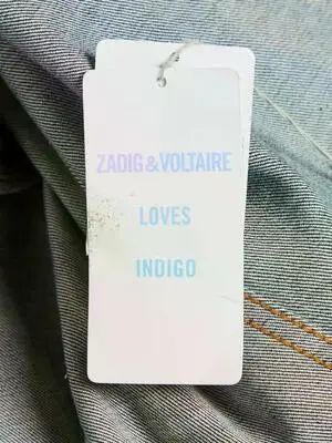 Zadig&Voltaire Buttoned-front Denim Jacket