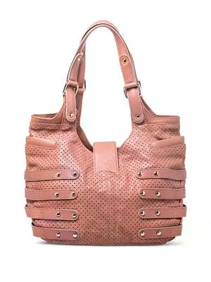 JIMMY CHOO Perforated Shoulder Bag