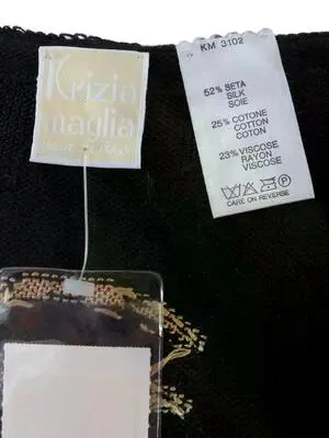 KRIZIA Pre-owned Embroidery T-shirt