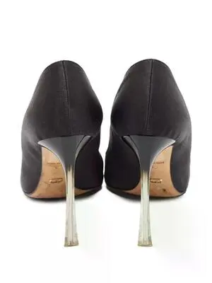 Dior 105mm Pointed-toe Clear-heel Pumps