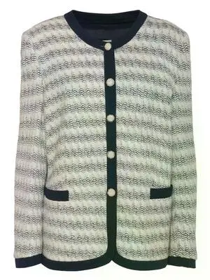 RENATO BALESTRA Patterned Knit Jacket
