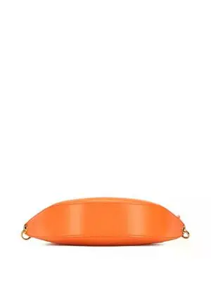 Loewe 2022 Small Leather Luna Hobo Bag - Orange