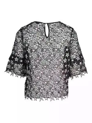 Sandro Guipure-lace Top