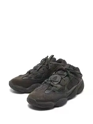ADIDAS X YEEZY 500 Mesh-paneled Sneakers - Black