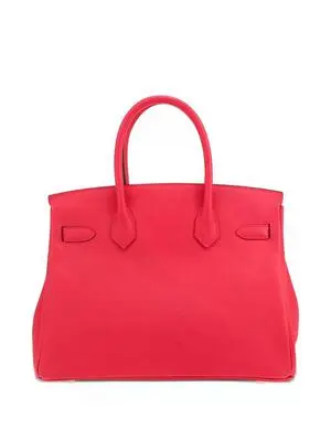 Hermès Birkin 30 Leather Handbag - Red