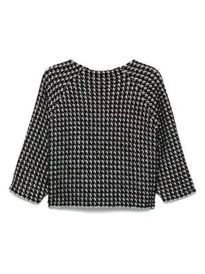 Dior 2010s Cropped Jacquard Jacket