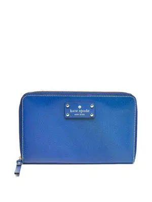 Kate Spade New York Leather Wallet - Blue