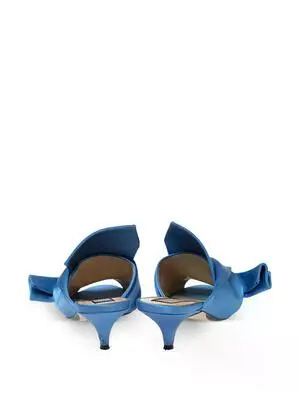 N°21 55mm Satin Knotted Sandals