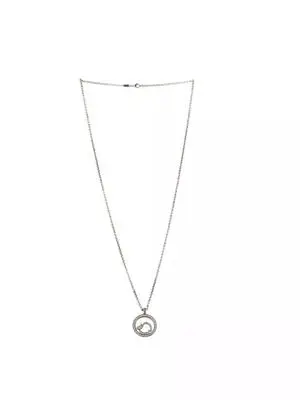 Chopard 2010s Happy Diamonds Big Apple Diamond Necklace