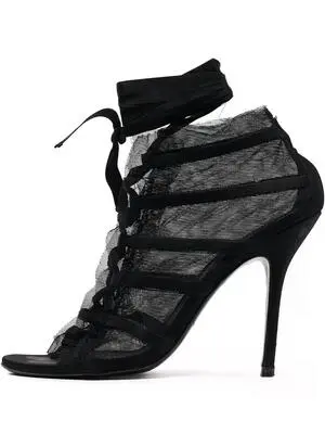 Dolce & Gabbana 115mm Mesh Ankle Boots
