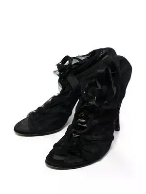 Dolce & Gabbana 115mm Mesh Ankle Boots