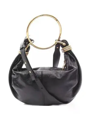 Chloé Bracelet Leather Handbag - Black