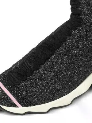 Fendi Sock-style Knitted Sneakers