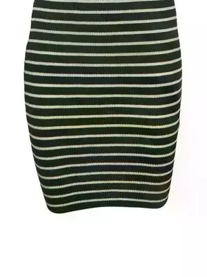 Gucci Striped Ribbed Dress