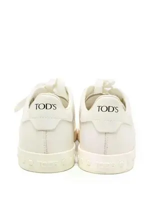 TOD'S Vintage 2024 Perforated Leather Sneakers - White