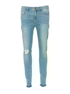 PEEK Distressed Five-pocket Jeans