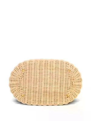 Dior Wicker Cd Vanity Bag