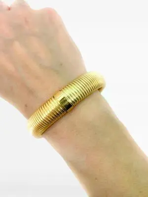 JENNIFER GIBSON JEWELLERY 2000s Omega Link Bangle