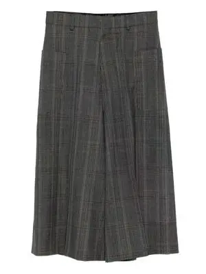 Celine Tartan Culottes