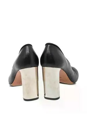 Celine 85mm Block-heel Almond-toe Pumps