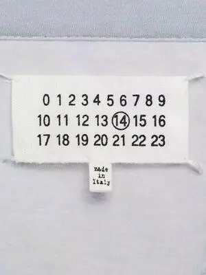 MAISON MARGIELA V-neck Cotton T-shirt