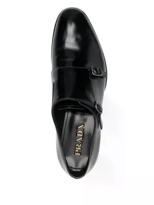 Prada Patent Monk Shoes