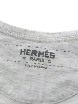 Hermès Graphic-print Tank Top