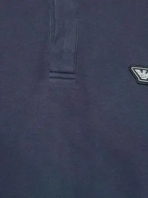Emporio Armani 2024 Logo Cotton Polo Shirt