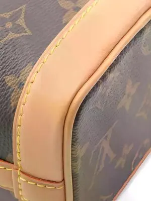 LOUIS VUITTON 2021 Nano Noe Monogram Bucket Bag - Brown