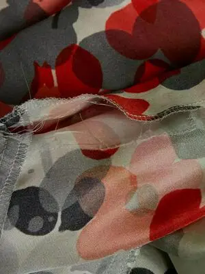 Valentino Garavani Floral-print Bow Dress