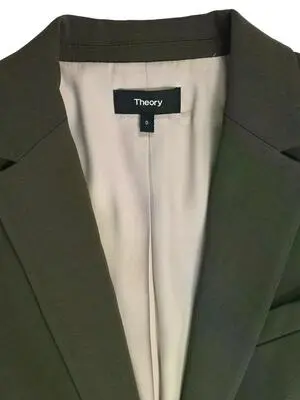 Theory Single-breasted Flap-pocket Blazer