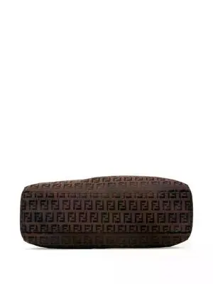 Fendi Zucchino Canvas Tote Bag - Brown