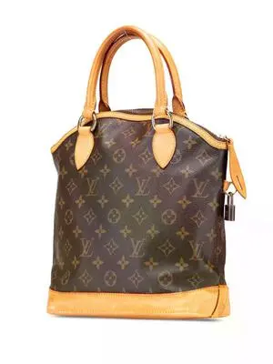 LOUIS VUITTON 2006 Monogram Lockit Pm Handbag - Brown