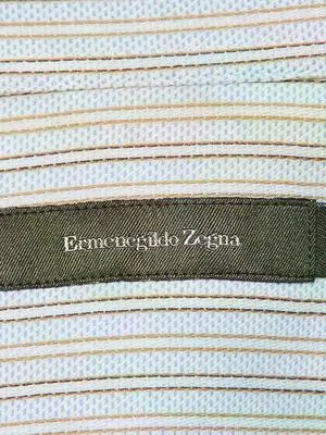 Ermenegildo Zegna Chest-pocket Striped Shirt