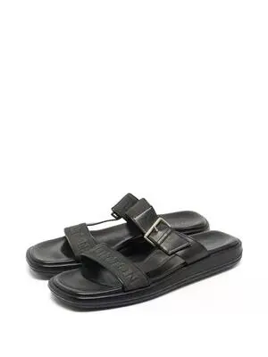 LOUIS VUITTON Buckle-strap Flat Sandals