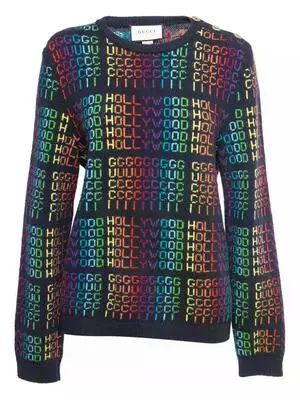 Gucci Hollywood Rainbow Sweater
