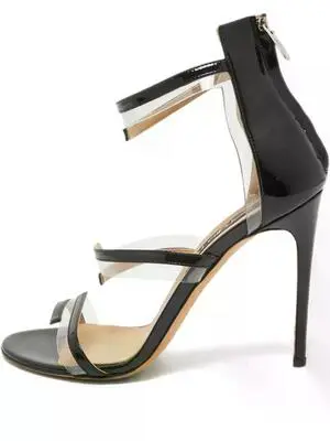 SERGIO ROSSI 110mm Karen Stiletto Sandals - Black