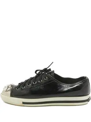 Miu Miu Embellished Sneakers For Women
